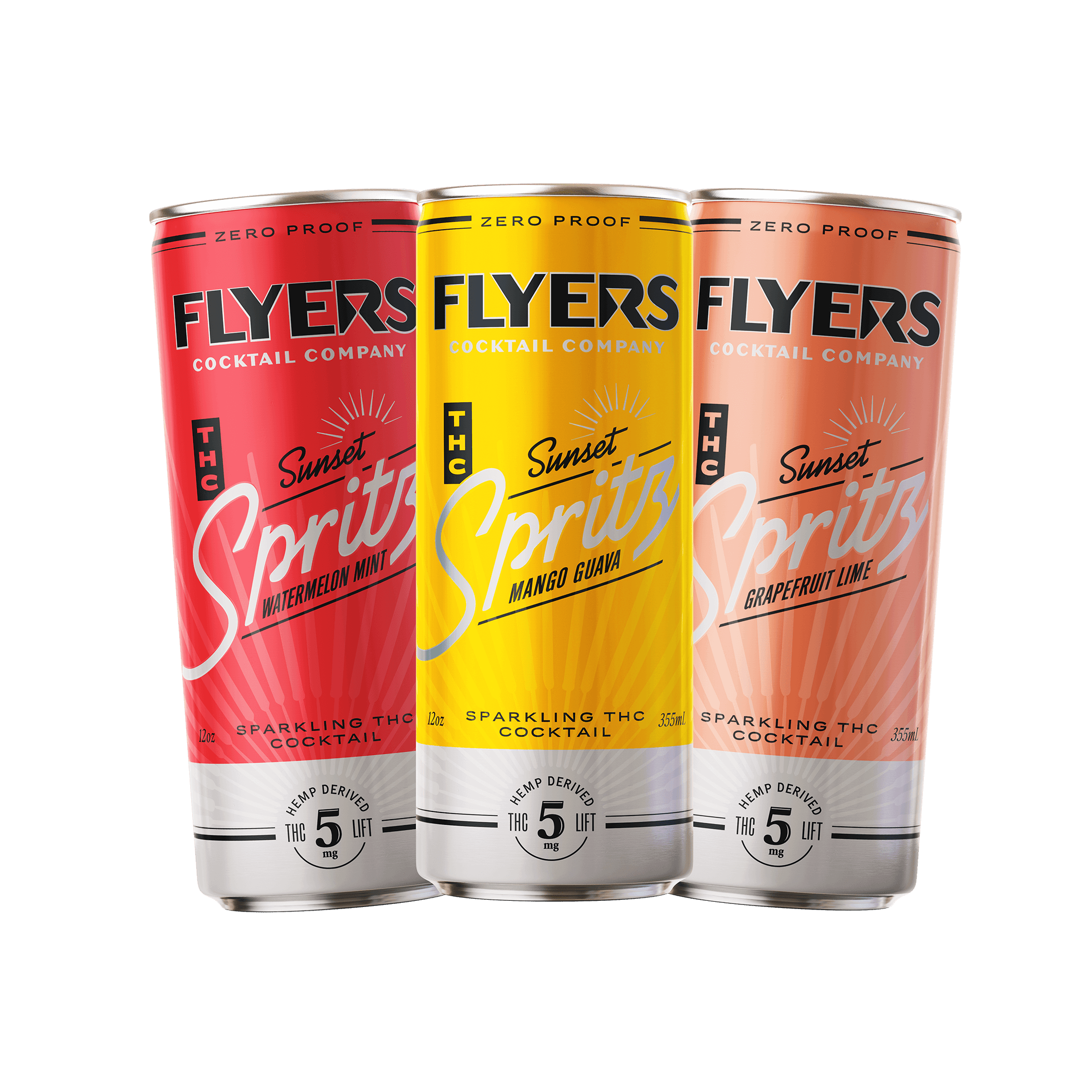 THC Party Pack - Sparkling THC Cocktails | Flyers Cocktail Co. – Flyers ...